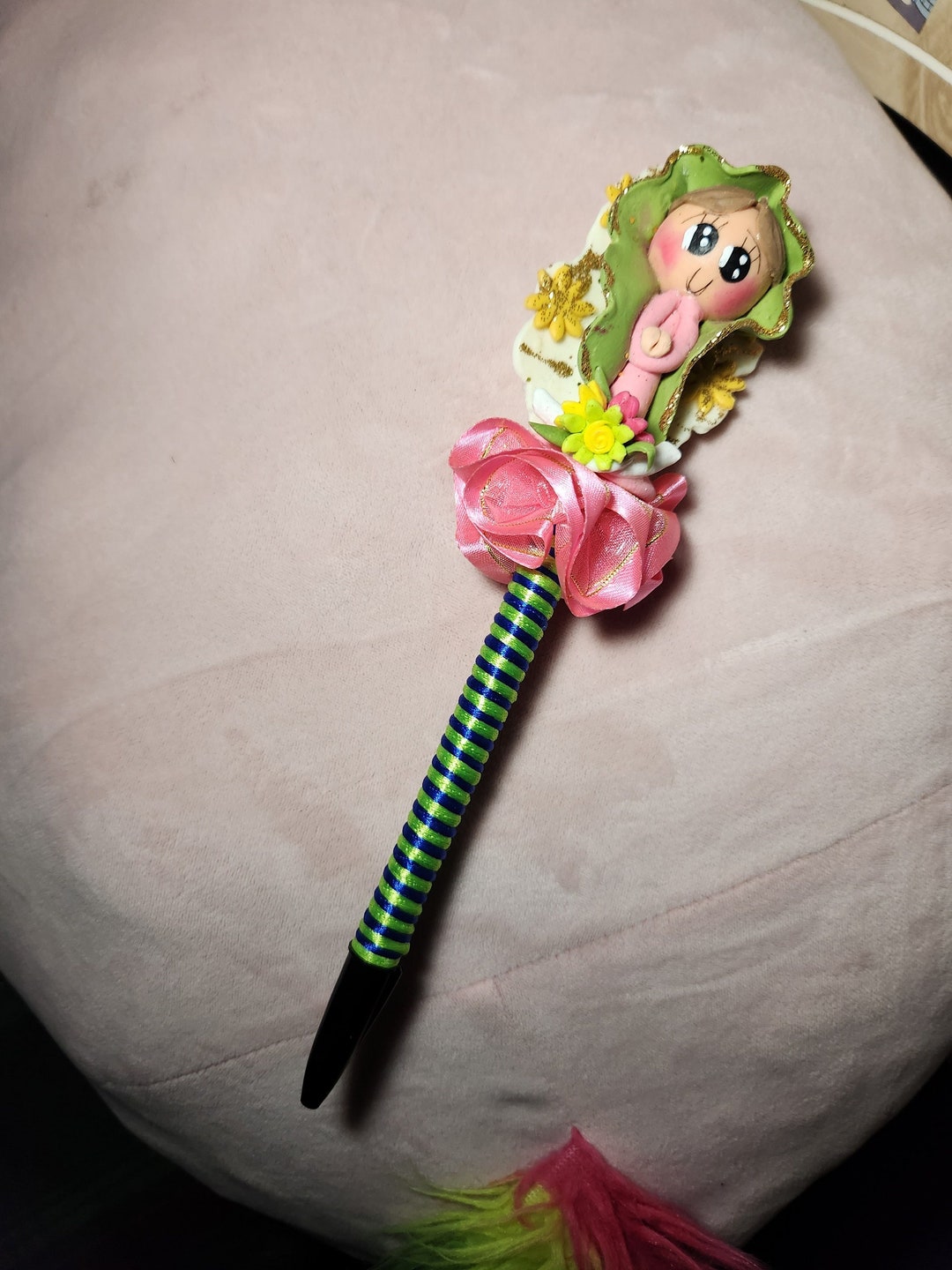 Virgen Pen, Virgen De Guadalupe Pen, Pen With Virgen De Guadalupe ...