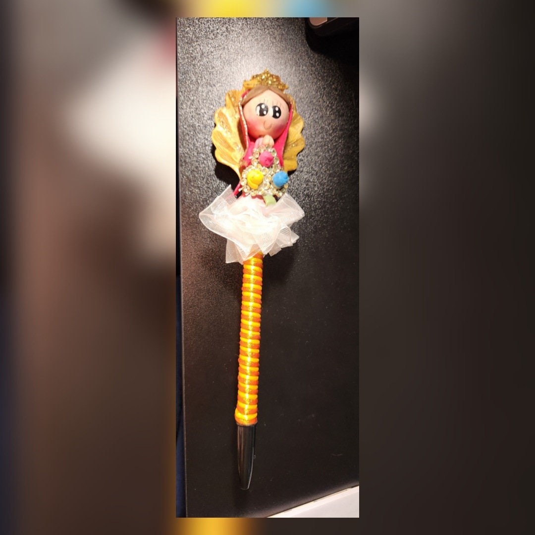 Virgen Pen, Virgen De Guadalupe Pen, Pen With Virgen De Guadalupe ...