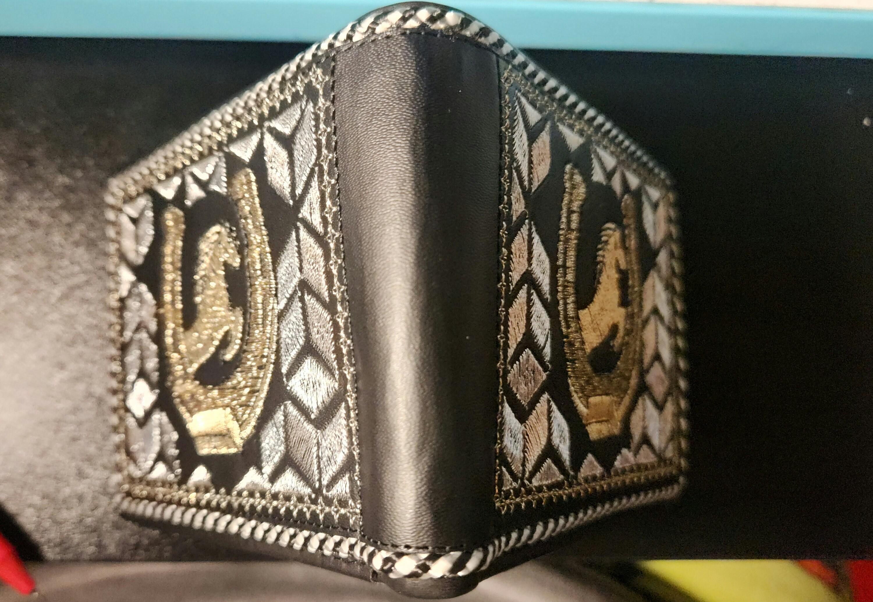 Mexican Embroidered Wallet, Horse, Embroidered Horse Wallet, Wallet ...