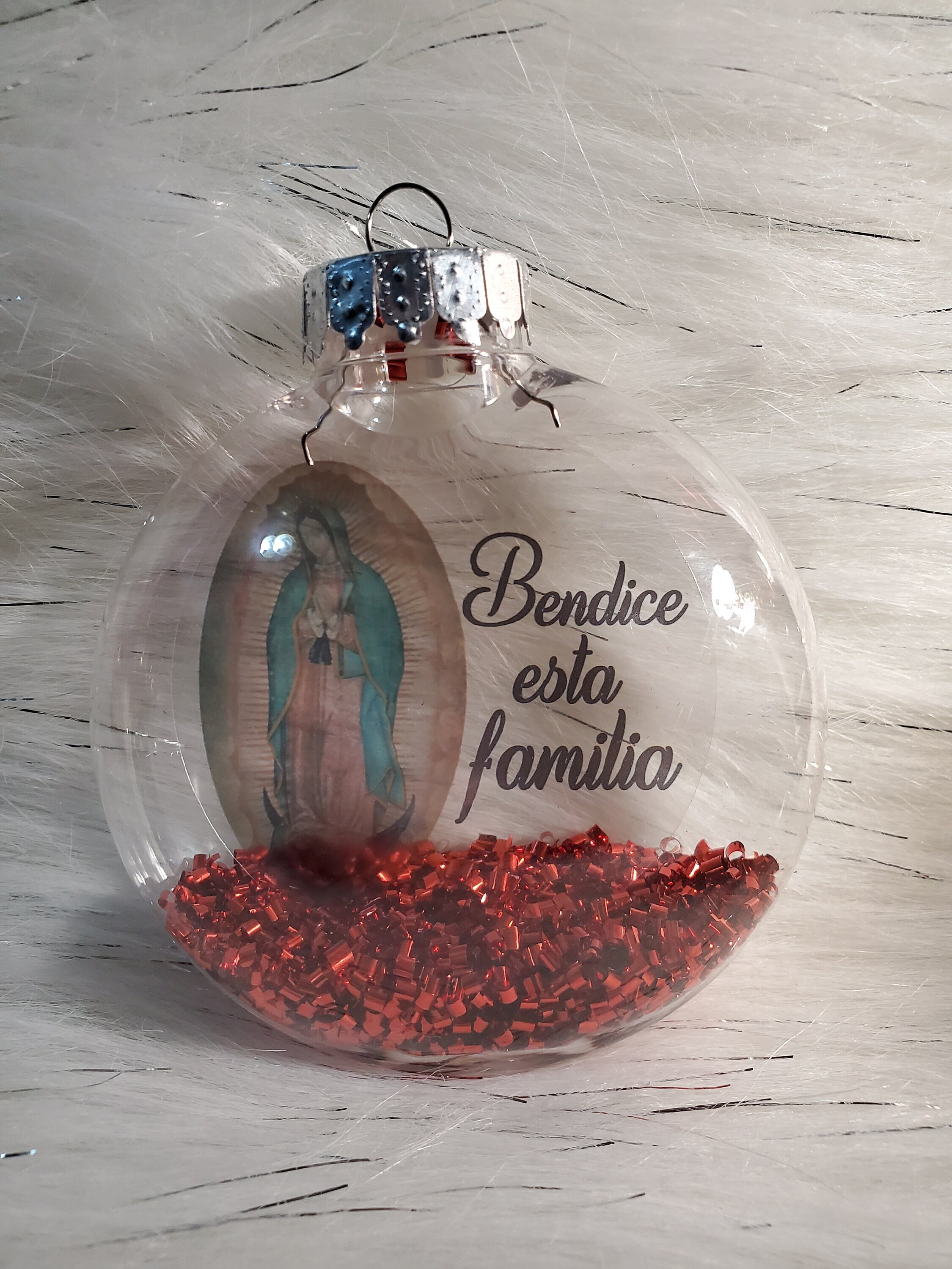 Virgen De Guadalupe, Virgen De Guadalupe Ornament, Virgen Ornament ...