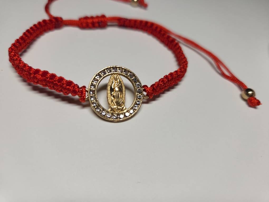 Mal De Ojo Bracelet, Red Mal De Ojo Bracelet, Handmade Red Bracelet ...