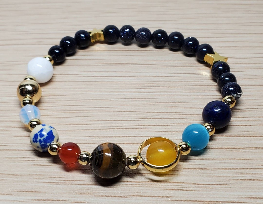 Solar System Bracelet, Solar System, Solar Bracelet, Bracelet of ...