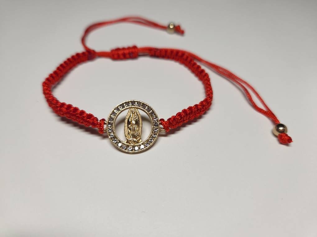 Mal De Ojo Bracelet, Red Mal De Ojo Bracelet, Handmade Red Bracelet ...