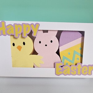 Easter Candy Box SVG/ PNG Digital Download. 3D Bunny, Chick & Egg ...