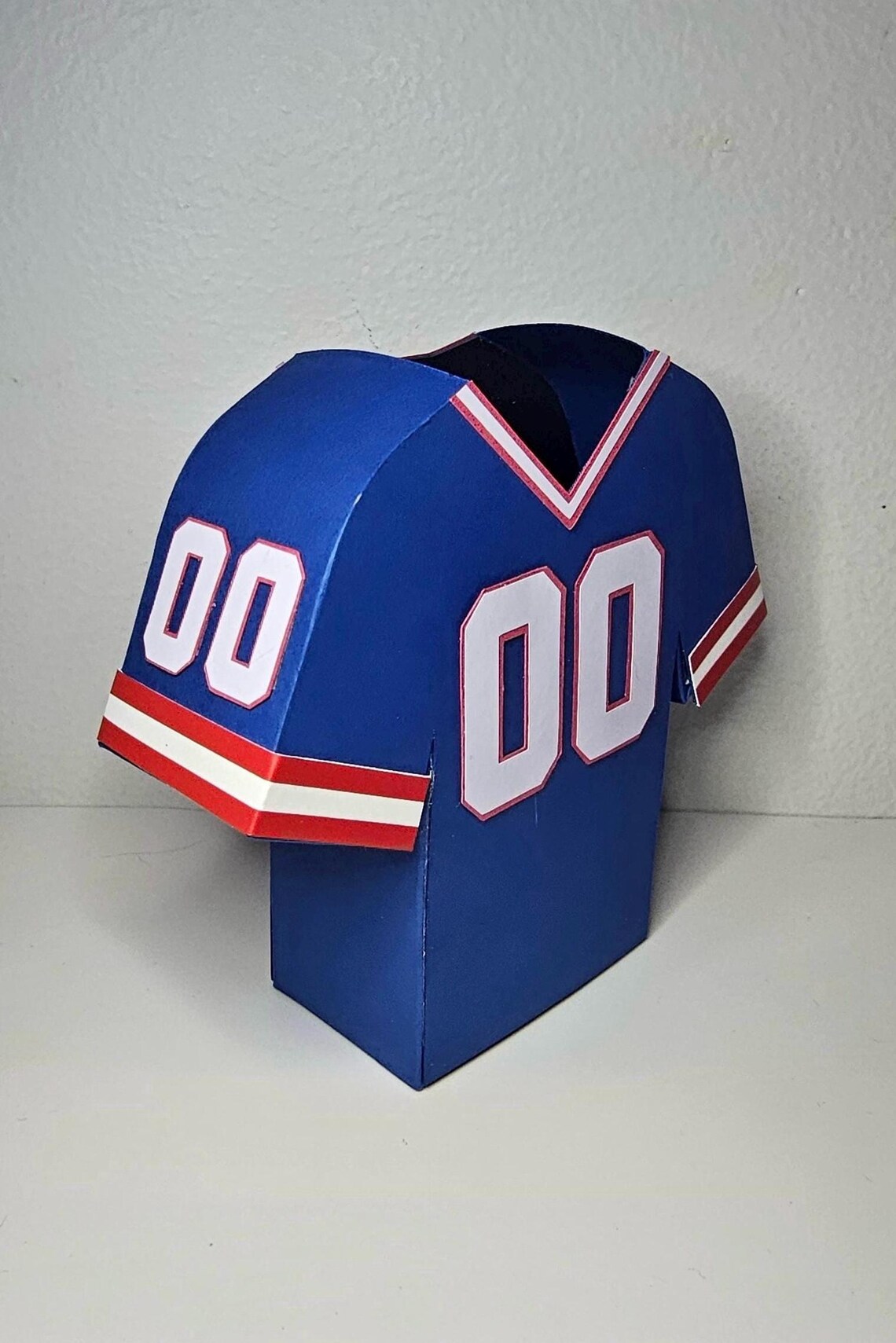 Football Jersey Gift Box SVG: DIY Sports Party Favor (digital Download ...