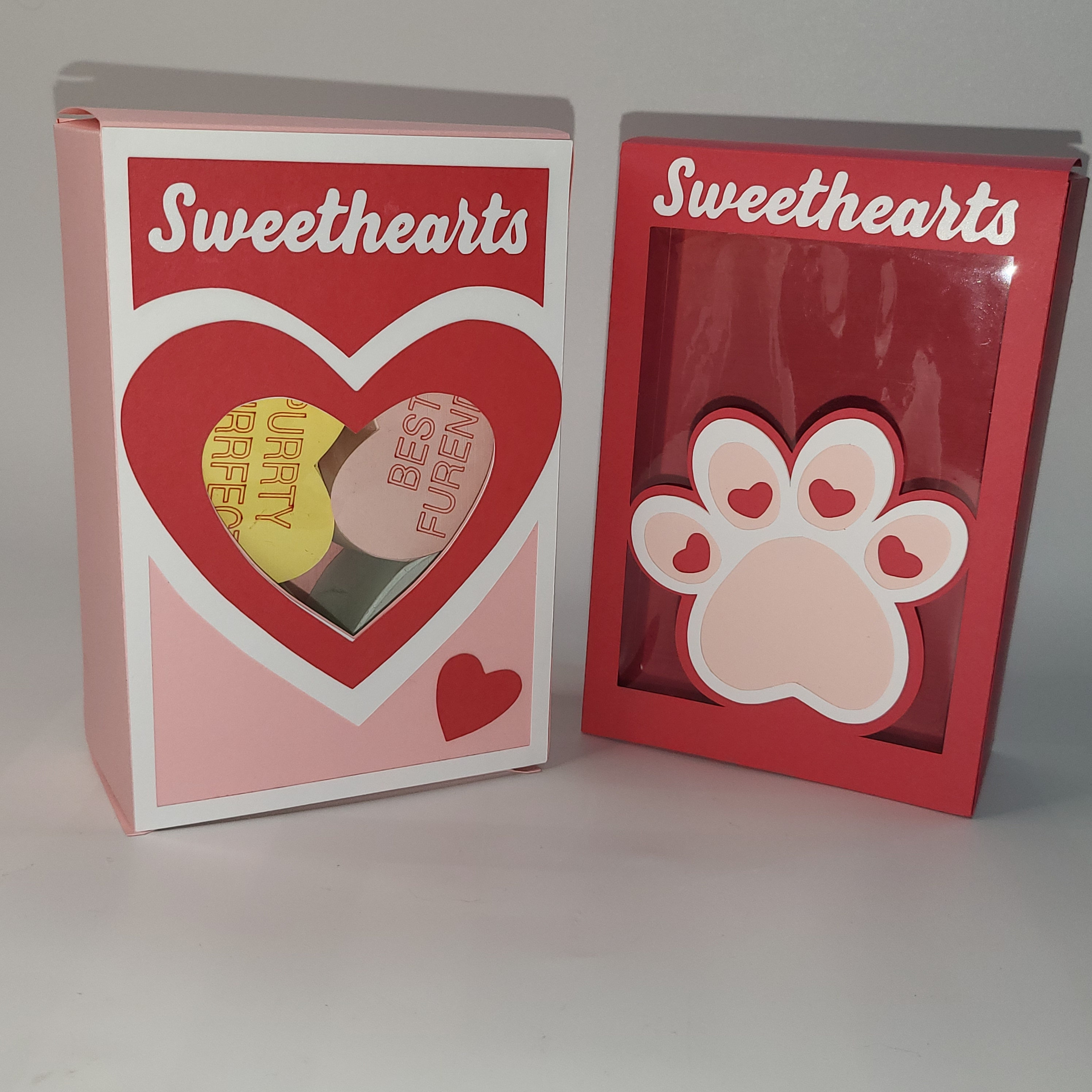 SVG Jumbo Valentine’s Day Sweethearts Candy Box With Mini Heart Candy ...