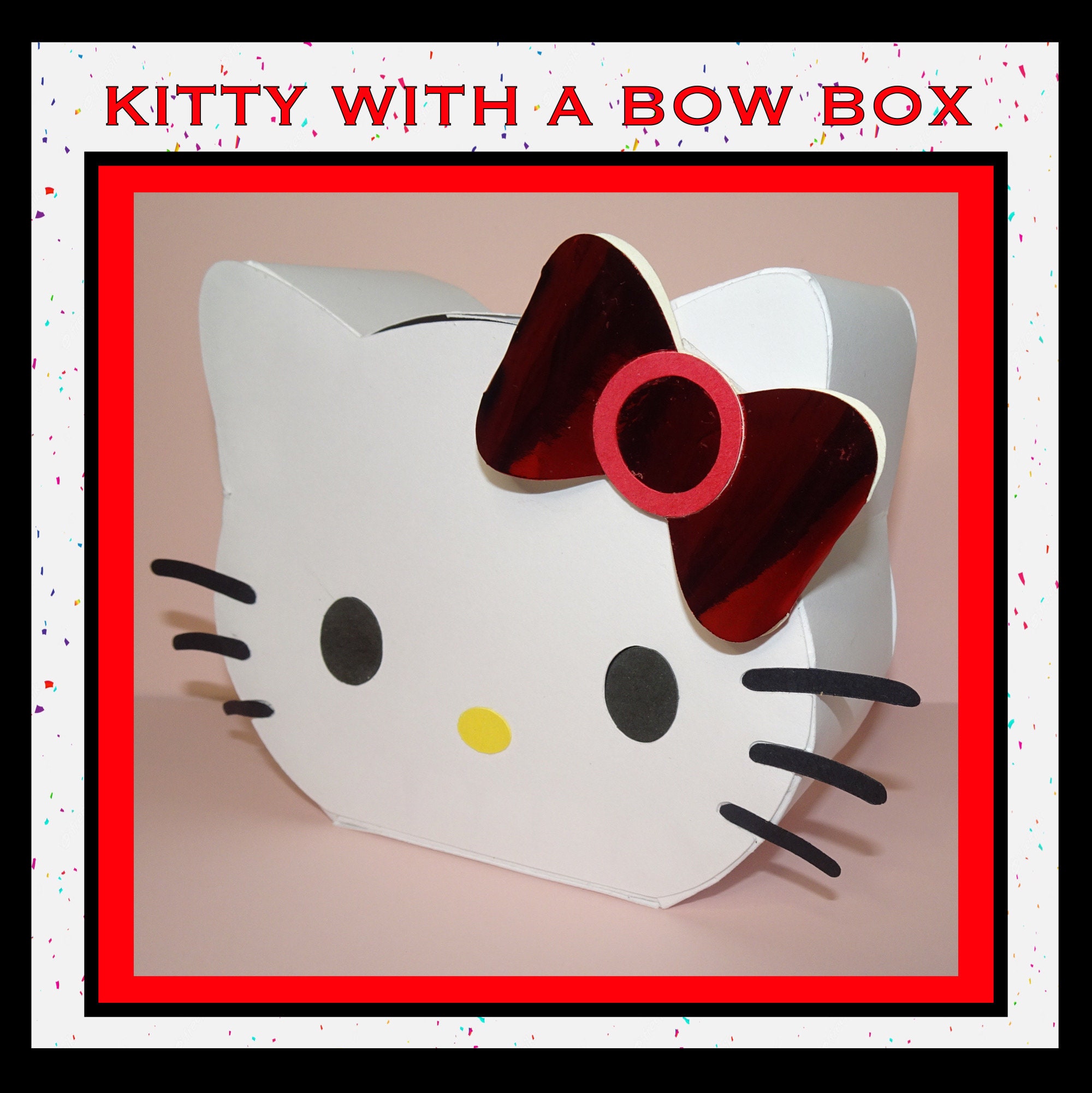 Hello Kitty Bow Template