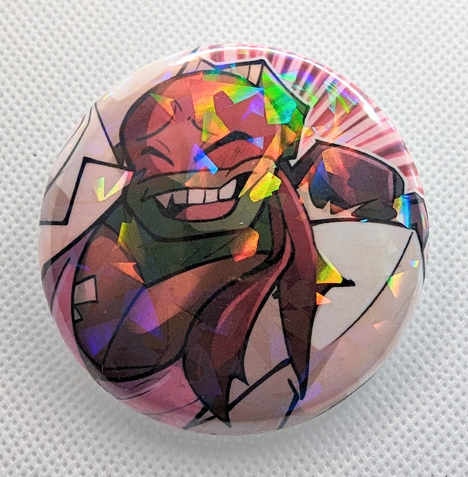 ROTTMNT Raphael Badge - Etsy