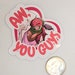 ROTTMNT Raphael Sticker - Etsy