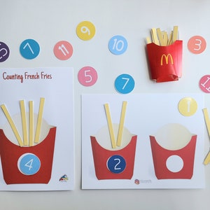 Counting French Fries - Etsy