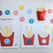 Counting French Fries - Etsy