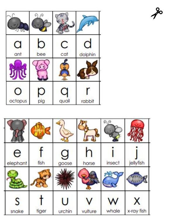 Alphabet Letter and Beginning Sounds Match - Etsy