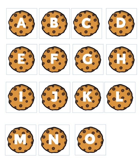 ABC Cookie Monster - Etsy