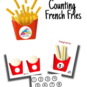 Counting French Fries - Etsy