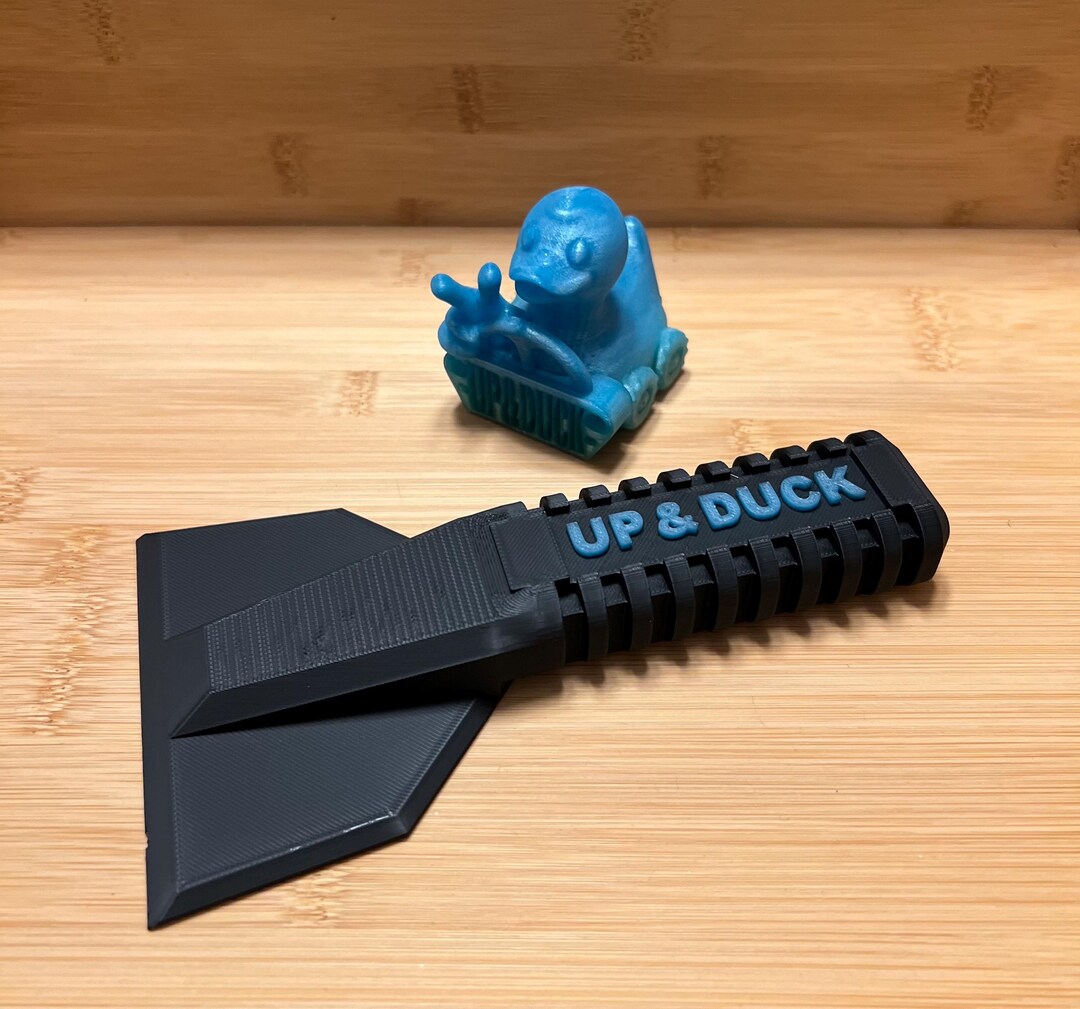 Glow-in-the-dark Ice Scraper With Matching ICE Ducking Duck - Winter ...