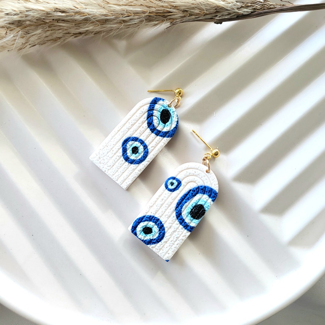 Polymer Clay - Evil Eyes Collection - Mati - Etsy