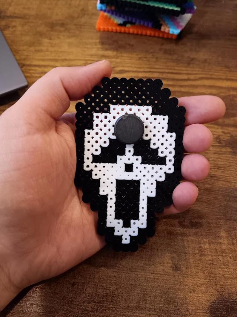 Large Perler Bead Magnet - Etsy