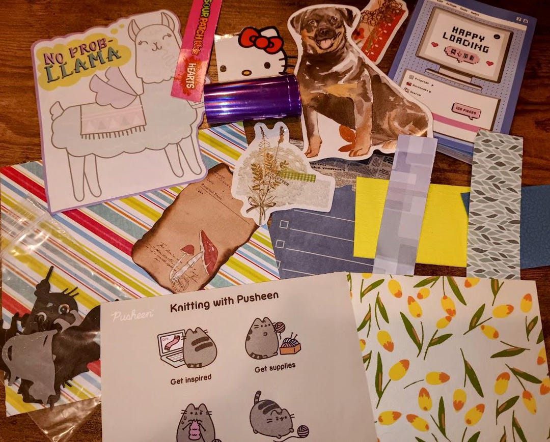 30 Random Junk Journal Ephemera Pieces - Etsy
