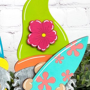 Summer Beach Standing Gnome File | Glowforge Digital SVG Laser Cut File ...