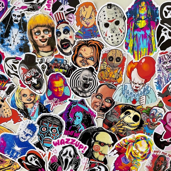 Movie Character Stickers - Etsy