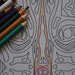 Printable Abstract Design Coloring Page - Etsy