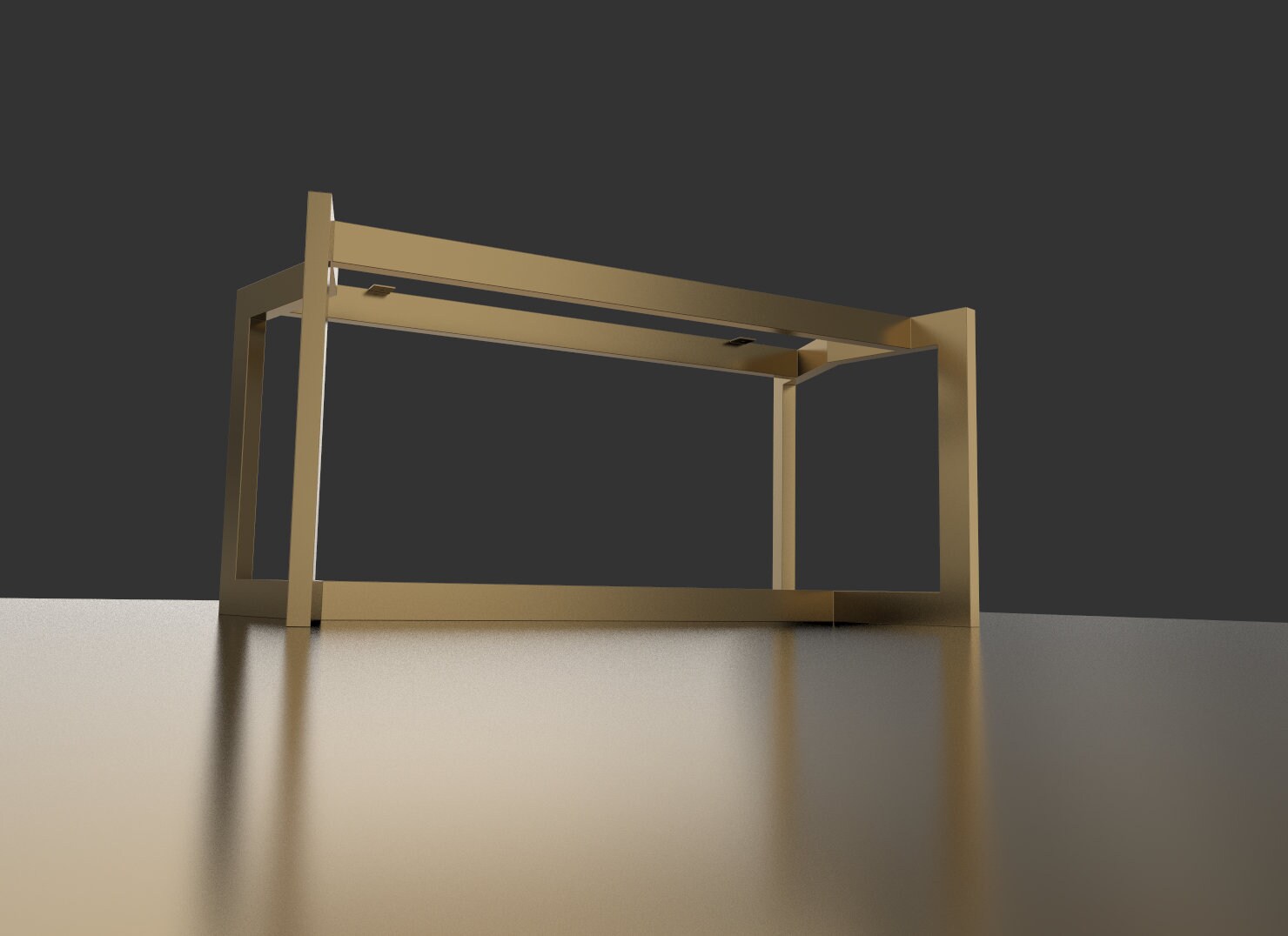 Heavy Duty Steel Table Frame, Chevron Table Base, Metal Table Legs ...