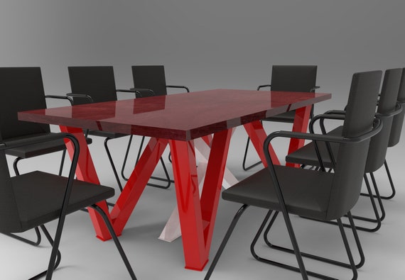 Luxury Dining Table Desk Oak Wood Kitchen Desk Masive - Etsy UK