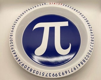 Pi Pie Dish - Etsy