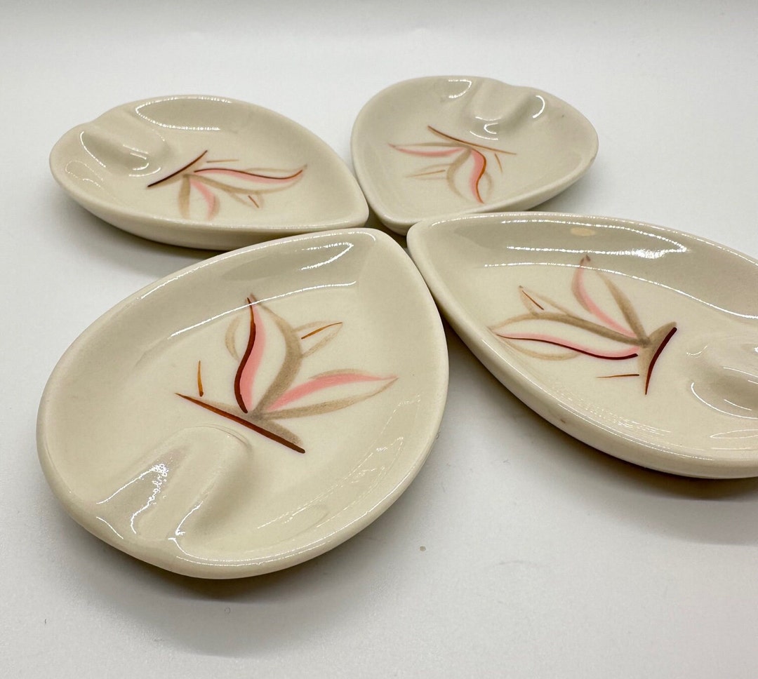 Winfield Pottery - Tear Drop Shaped Individual Ashtray / Spoon Rest ...
