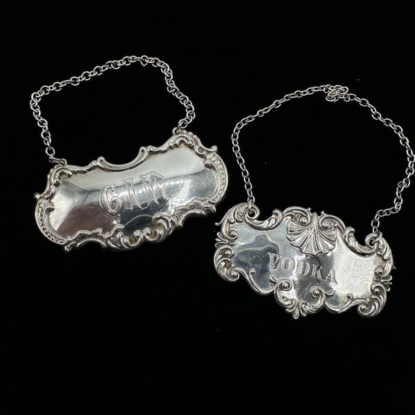 Decanter Tags - Etsy