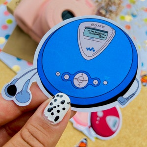 The Sounds of Childhood Sticker | CD Player Sticker | Sony Walkman ...