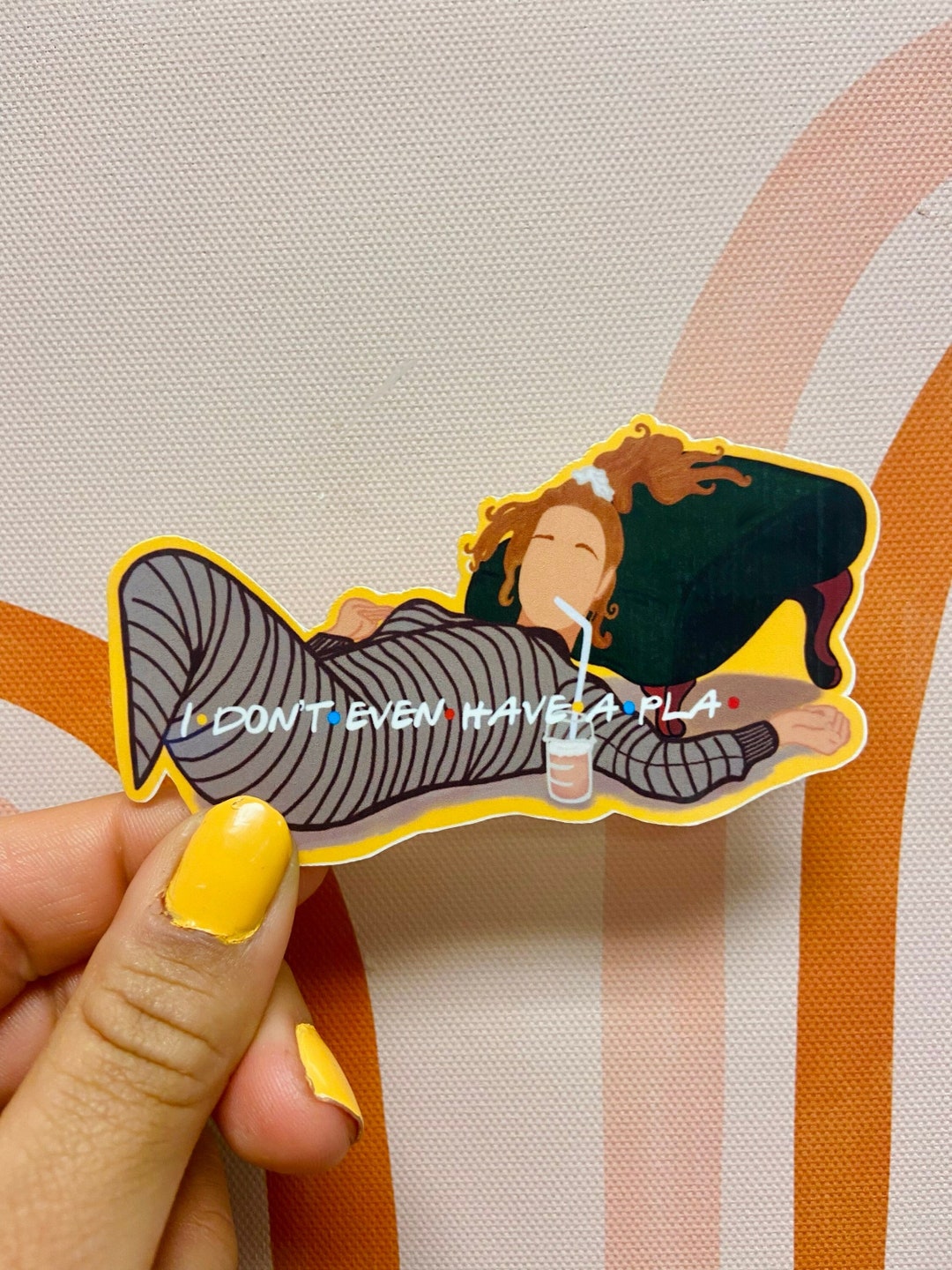Phoebe Buffay Friends Sticker Friends Show Inspired Sticker - Etsy