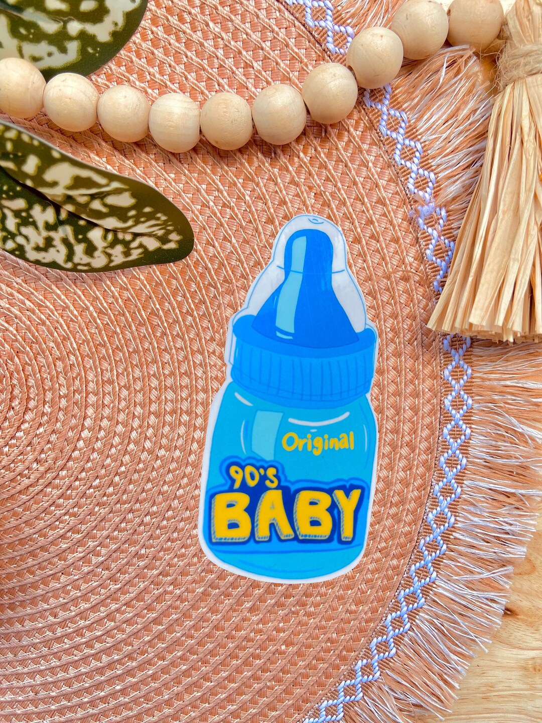 90's Baby Bottle Pop Sticker | Retro Sticker | 90s Baby Aesthetic | Y2k ...