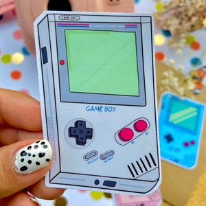 Retro Gameboy Sticker | Gameboy Advanced-inspired Vintage Toy Sticker ...
