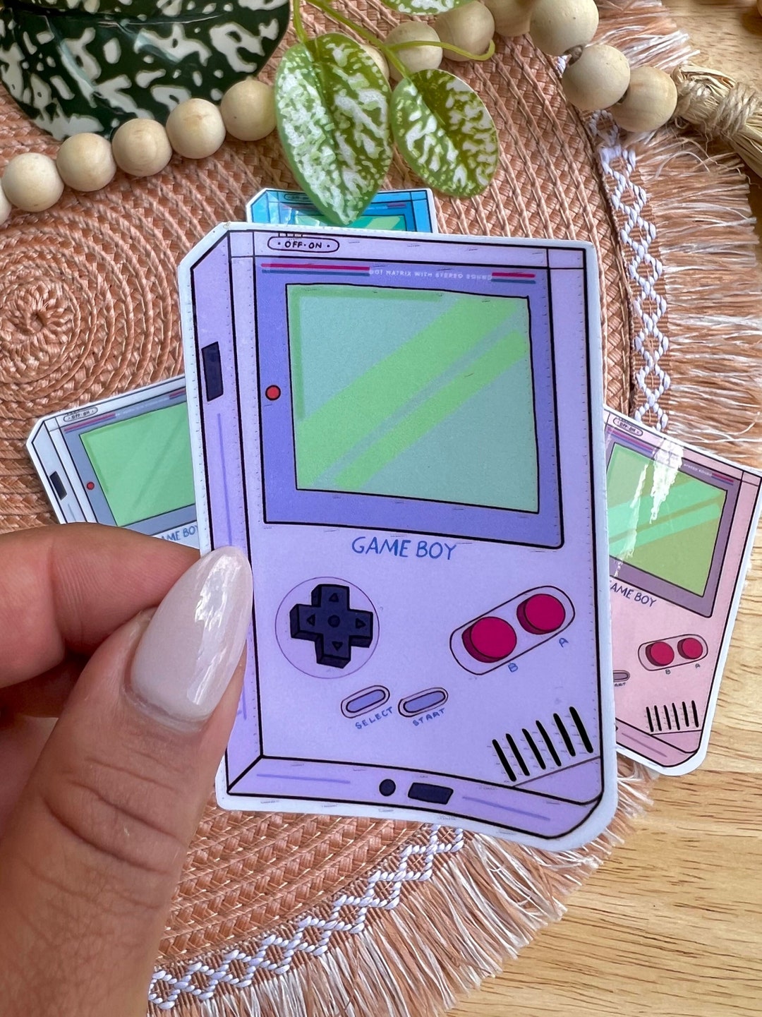 Retro Gameboy Sticker | Gameboy Advanced-inspired Vintage Toy Sticker ...