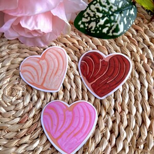 Heart Conchita Sticker | Waterproof Sticker| Pan Dulce Sticker| Mexican ...