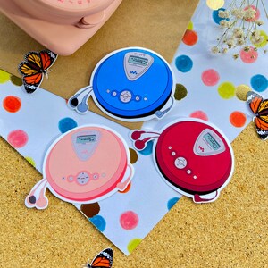 The Sounds of Childhood Sticker | CD Player Sticker | Sony Walkman ...