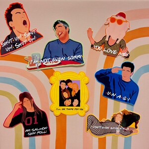 Rachel Green Friends Sticker Friends Show Inspired Sticker Feminist No ...