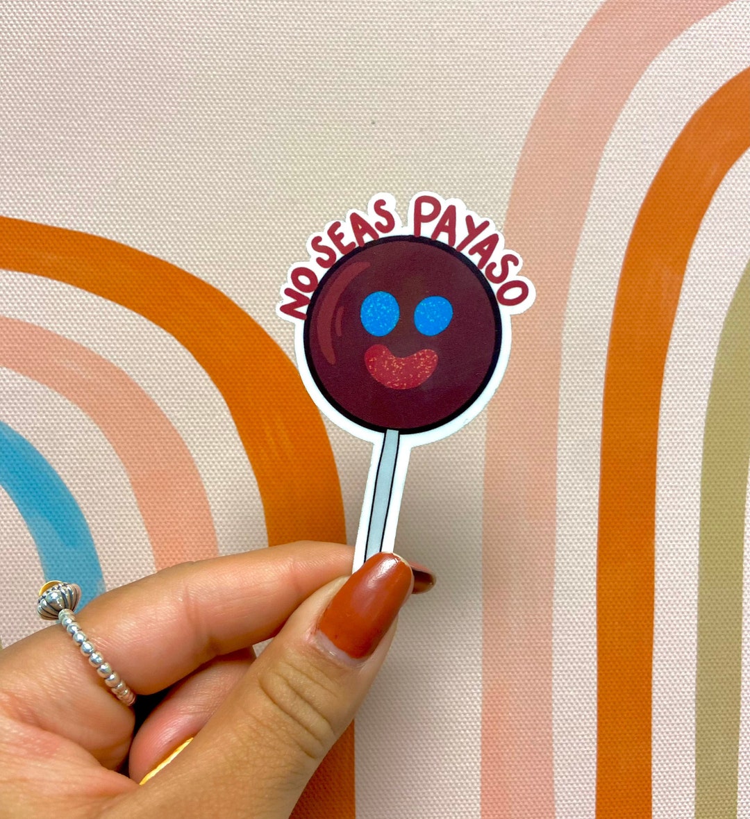 No Seas Payaso Sticker Paleta Payaso Waterproof Sticker - Etsy