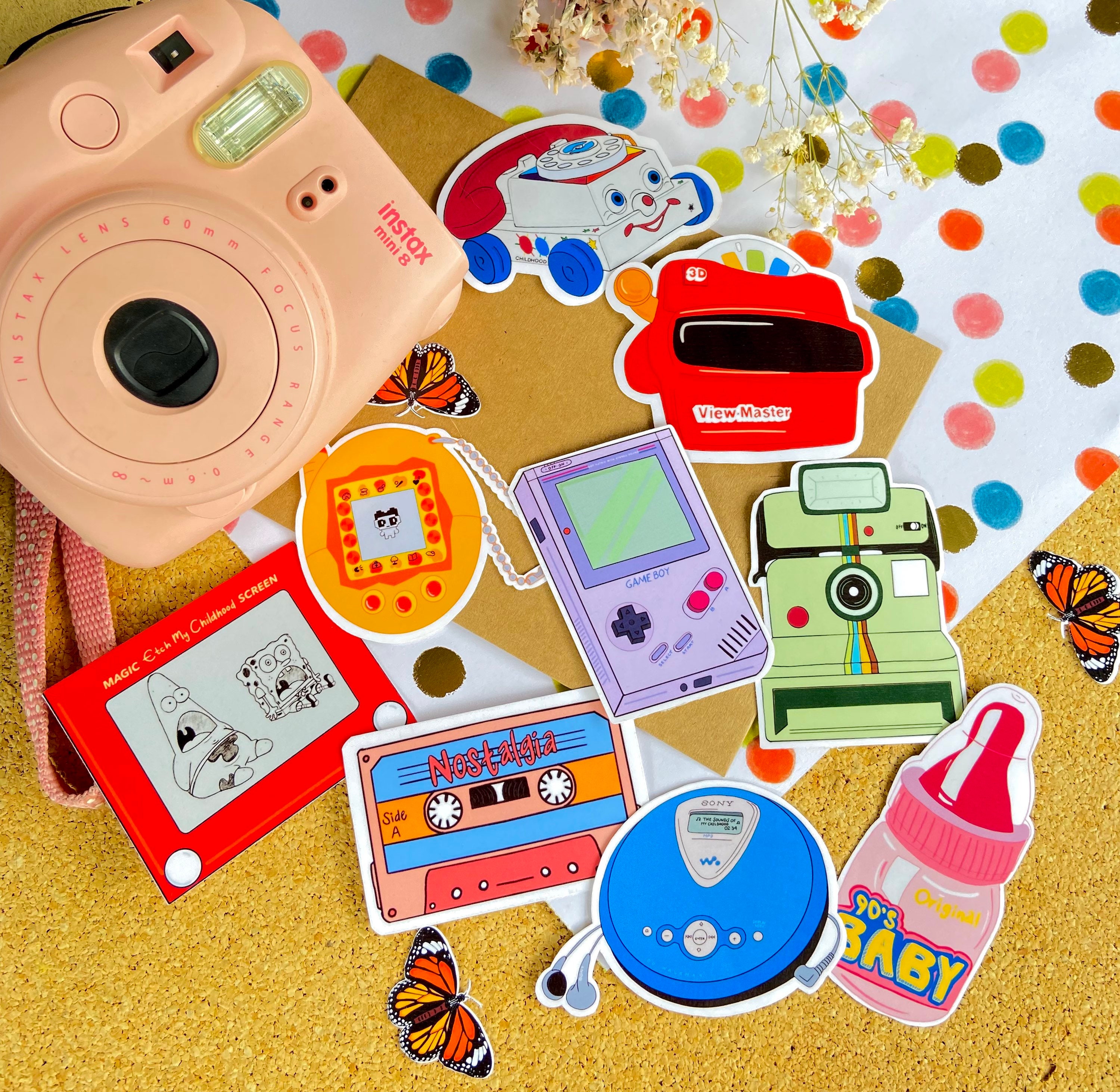 3-D Viewmaster Sticker | Retro Vintage Toy Sticker | Childhood Toy ...