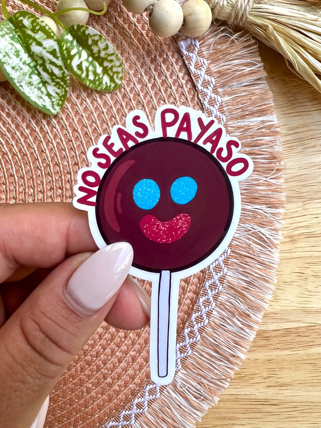 No Seas Payaso Sticker | Paleta Payaso | Waterproof Sticker | Mexican ...