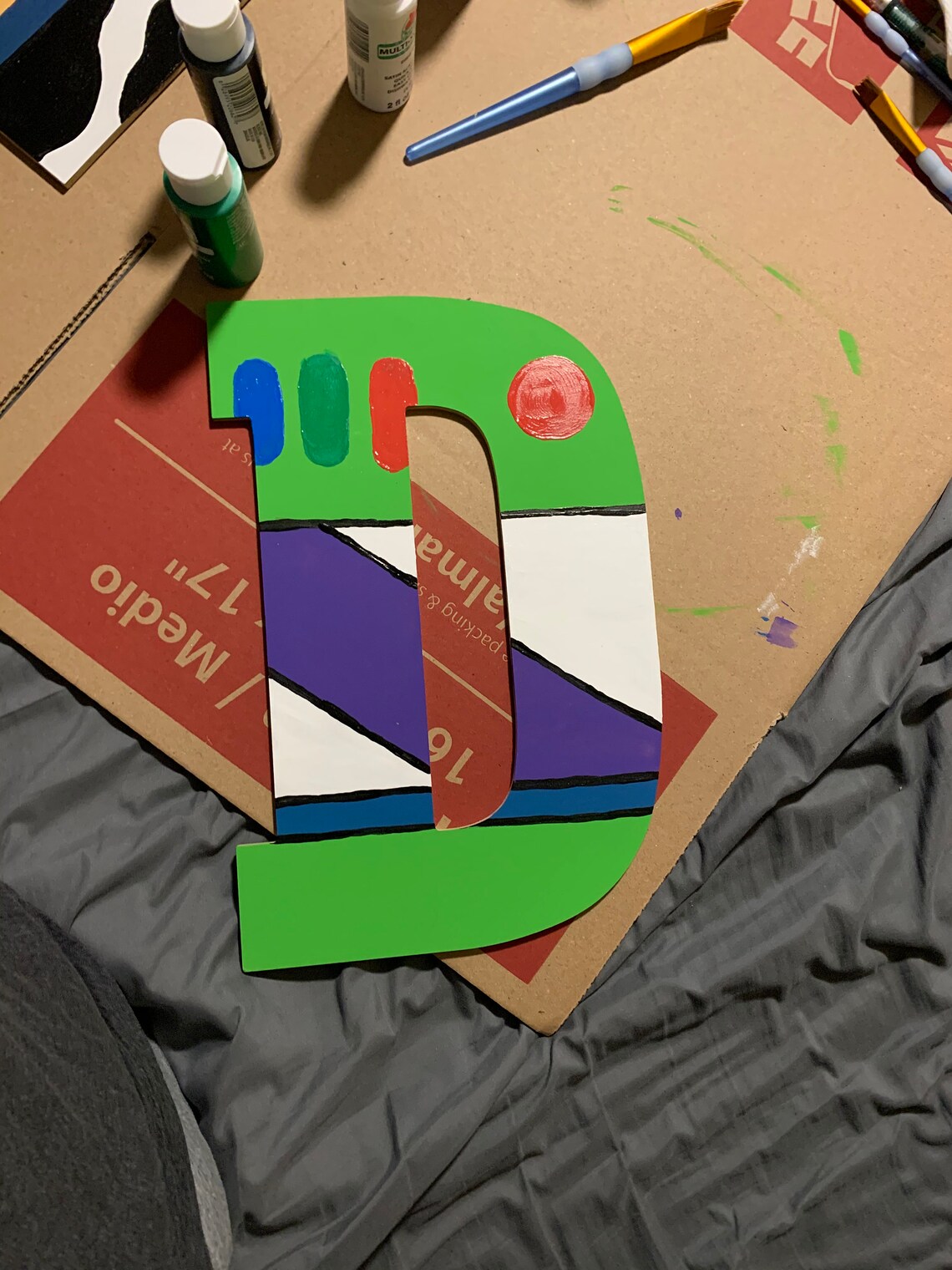 Custom Hand Painted Wood Letters - Etsy