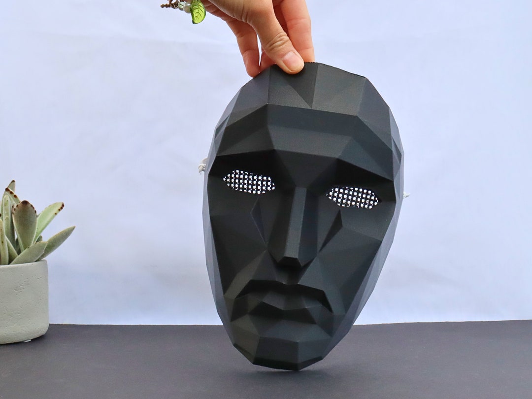 Front Man Mask Squid Game Etsy