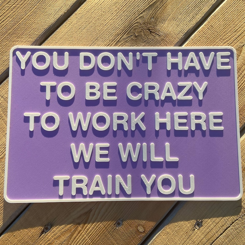 Funny Office Sign - Etsy