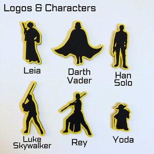 Customizable Name Tag - Star Wars Inspired | Star Wars Desk Name Plate ...