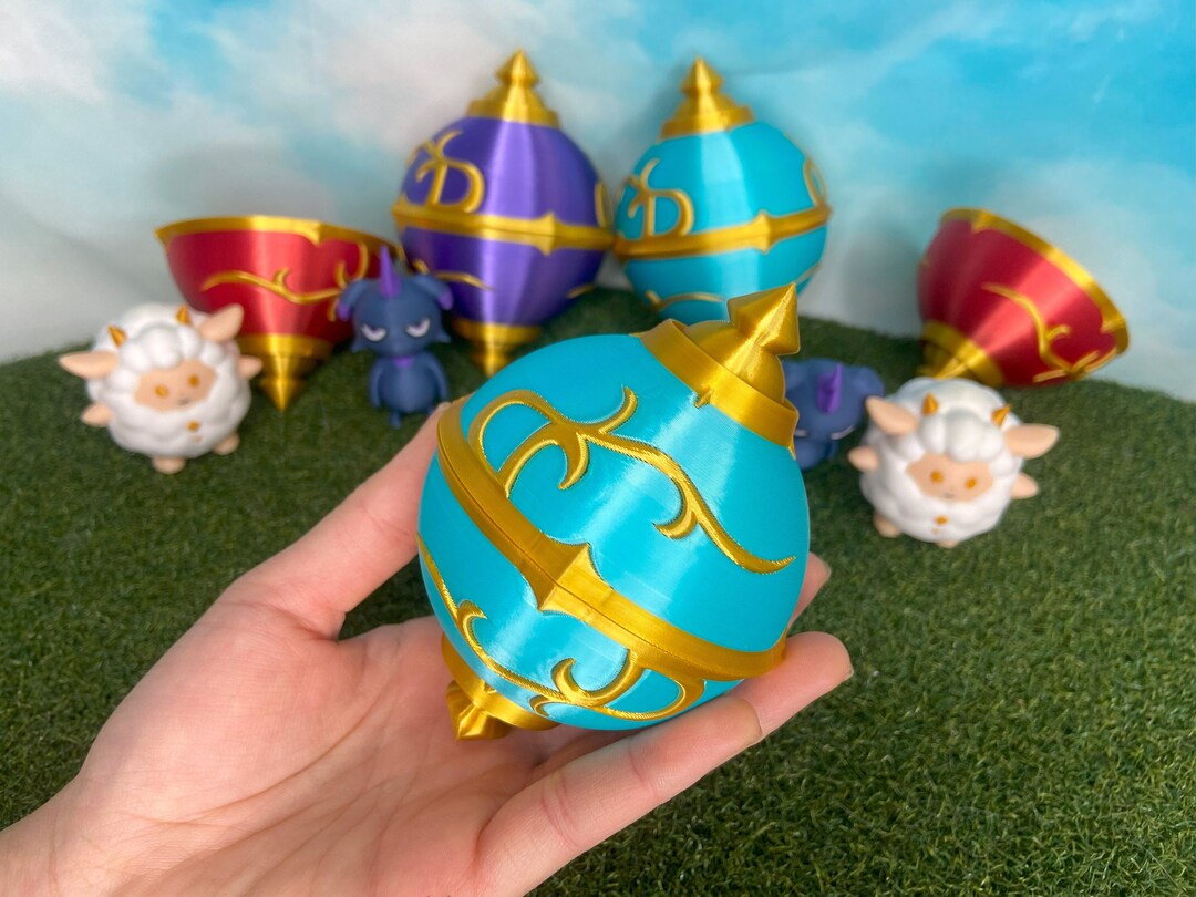 Palworld Palsphere With Pals | Magnetic! | Stand Included | Gamer Gift ...