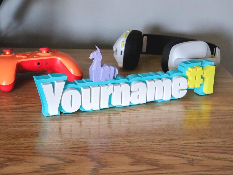 Personalized Battle Royale Nameplate | Last Man Standing Name Sign ...