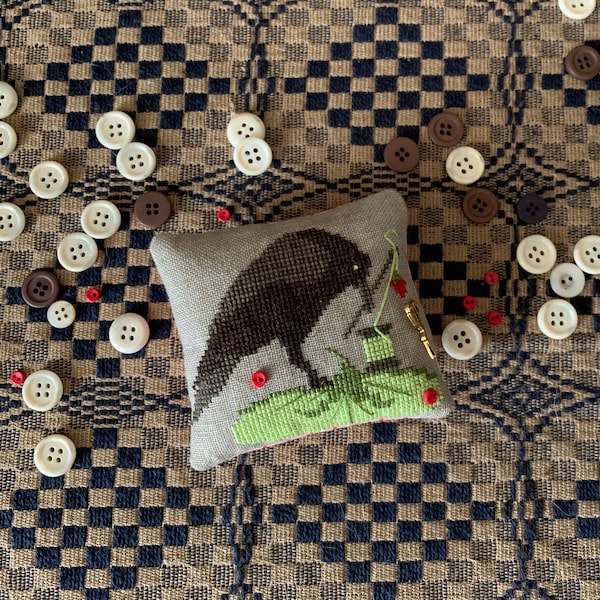 Crow Cross Stitch - Etsy