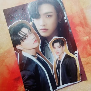 Ateez Photo Collage - Treasure Print - Official Photobook - Hongjoong ...