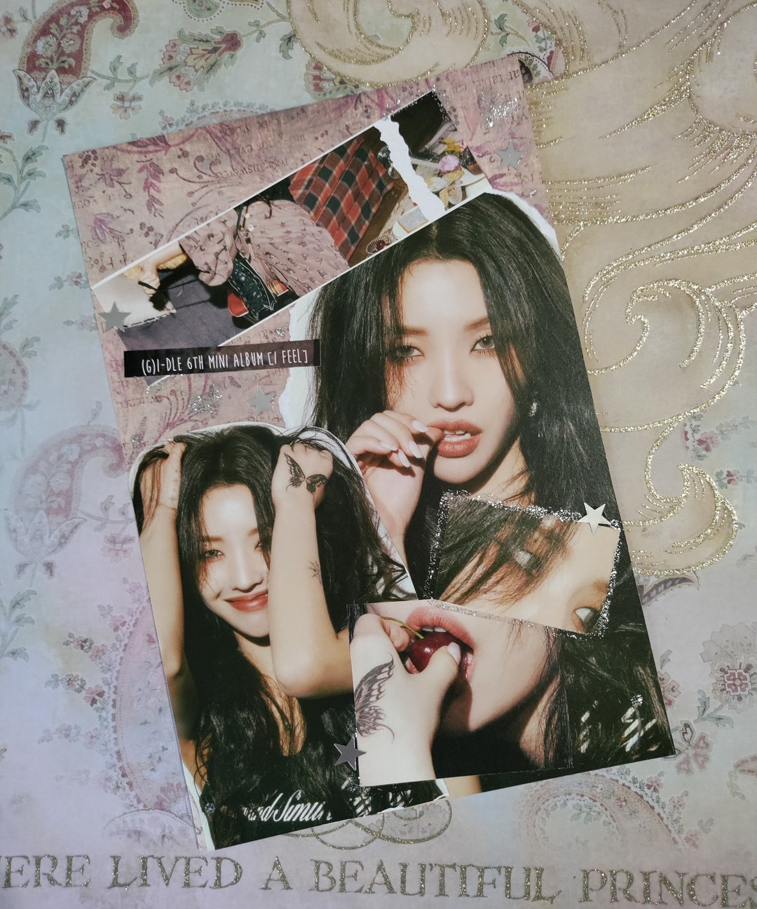 Gi-dle Photo Collage Print I Feel Postcard Poster Official Photobook ...